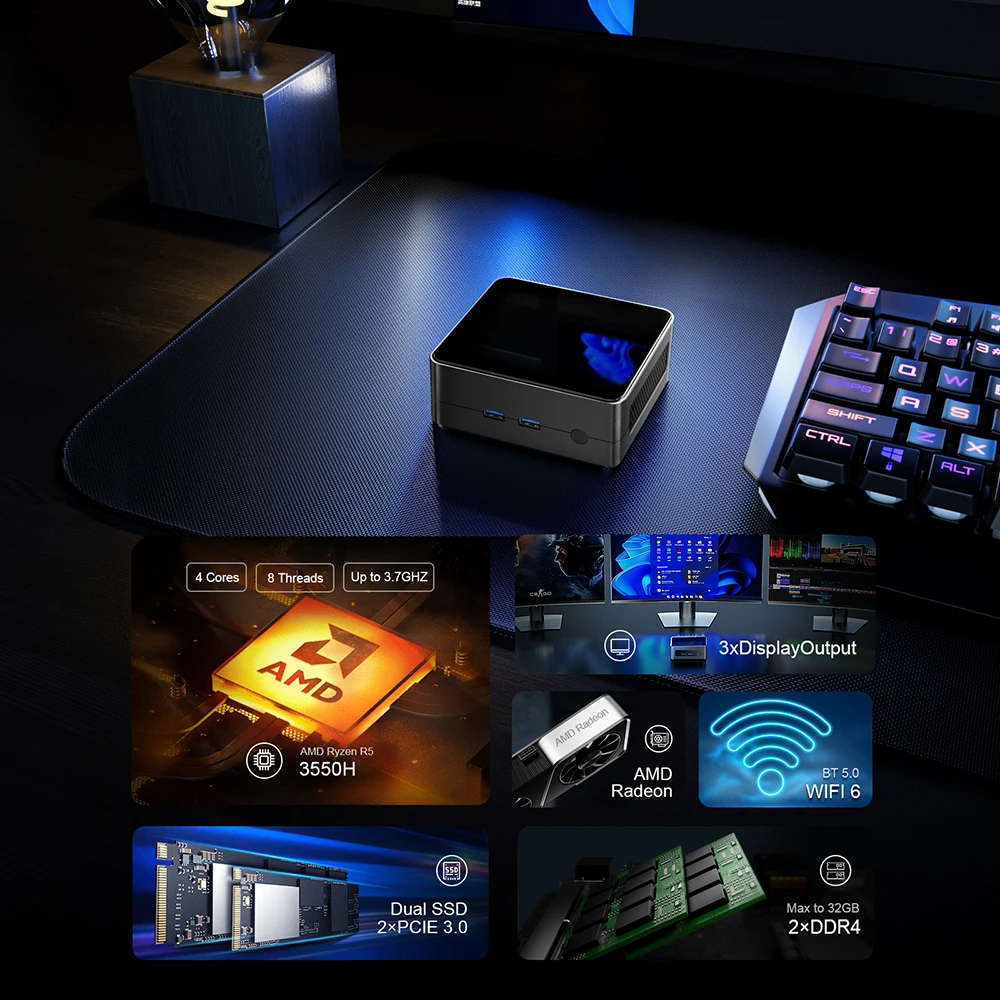 Mini PCs - Chatreey: Compact Size, Powerful Performance.